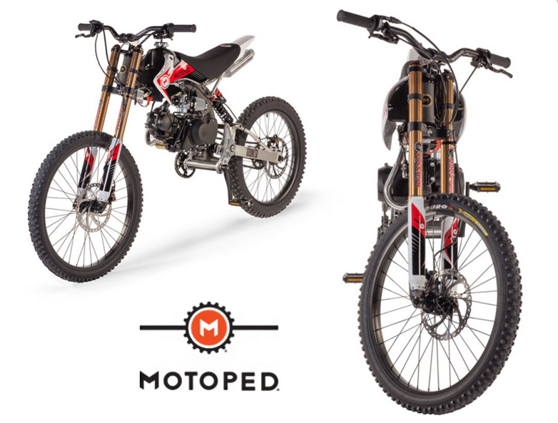 Motoped Pro Motorized 49cc Mountain Bike